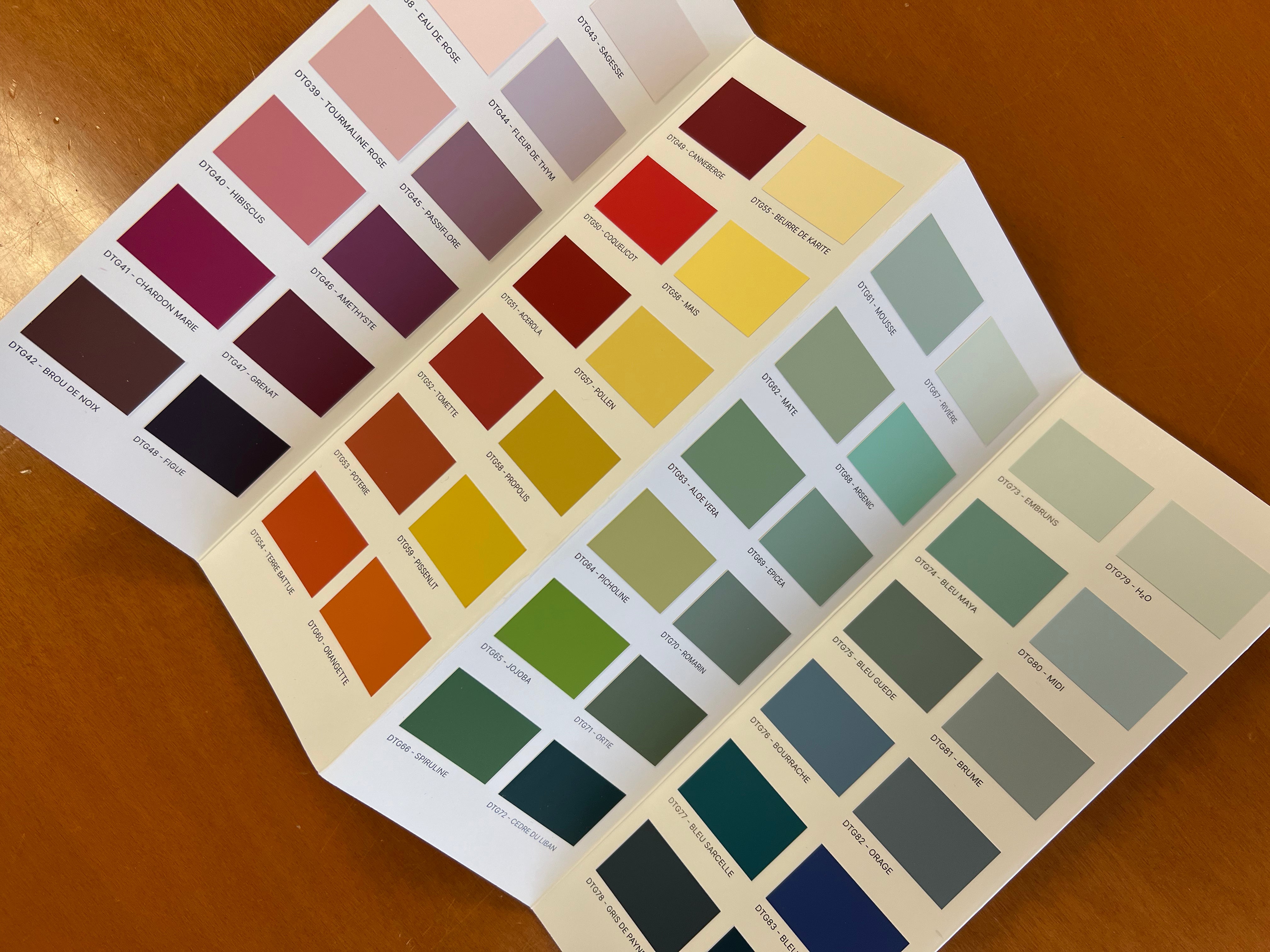 Nuancier Genèse – DomaTerra